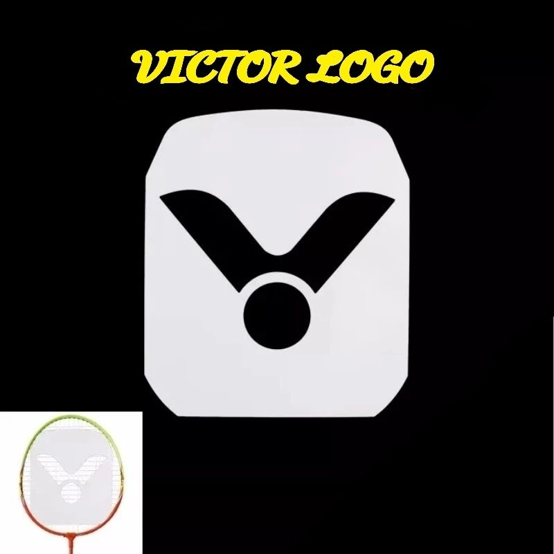 🛒🛒พร้อมส่ง🛒🛒 VICTOR LOGO BOARD แผ่นสกรีนไม้แบดมินตันแร็กเกต LINING LOGO ...