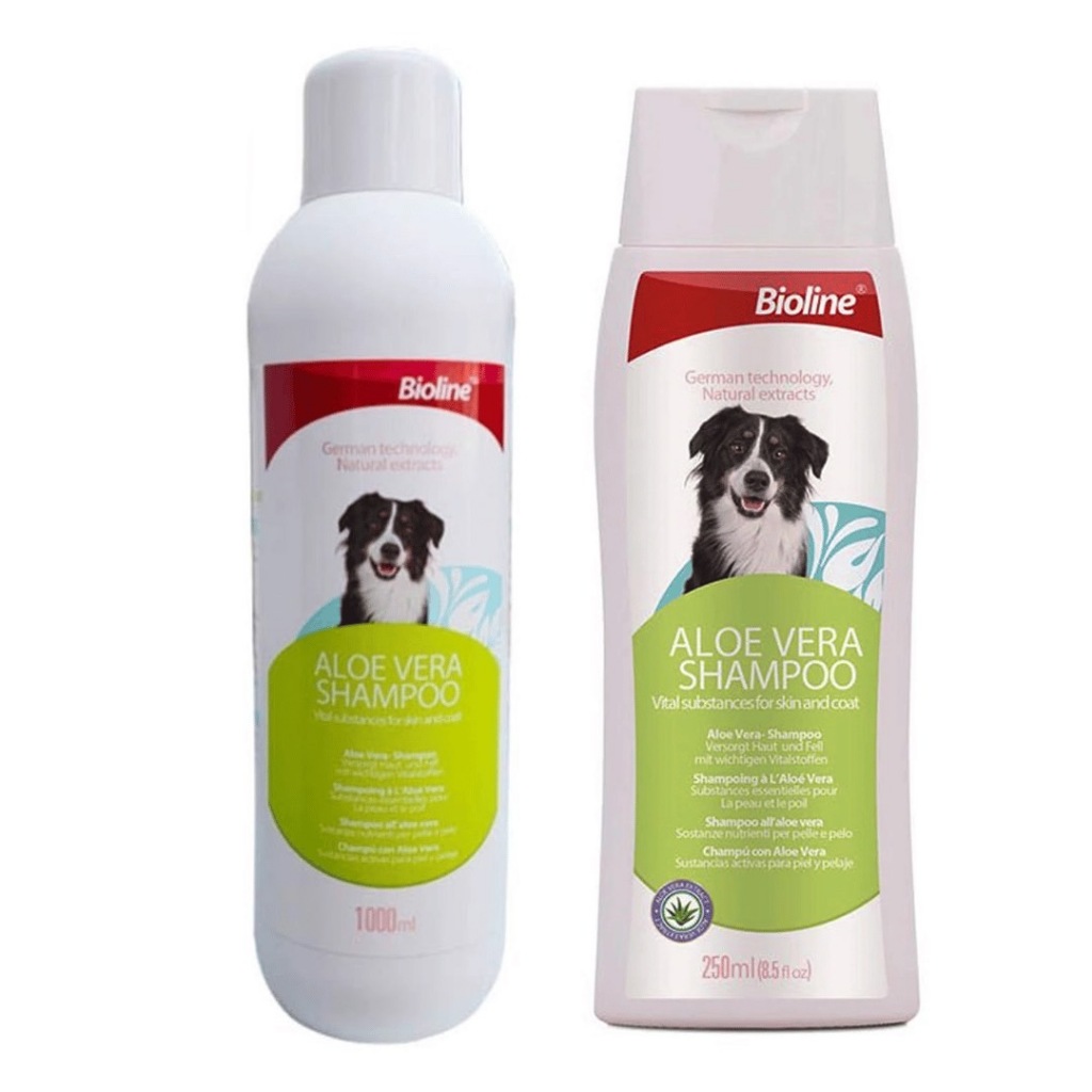 BIOLINE Aloe Vera Shampoo BL 2010 BL 2083 แชมพูสุนัข ขนาด 250ml ...