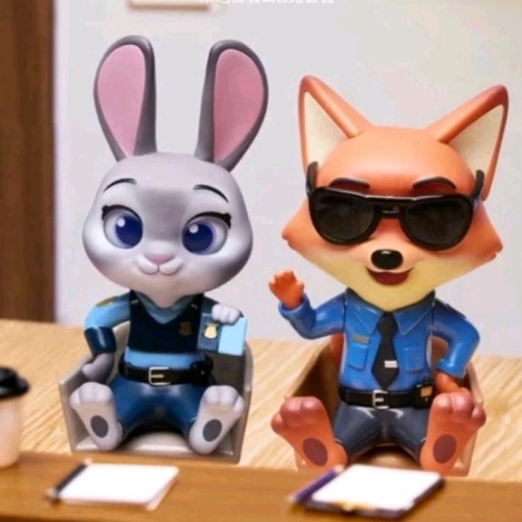 (แบบสุ่ม) Disney Zootopia Sit Nicely Blind Box จาก Miniso | Shopee Thailand