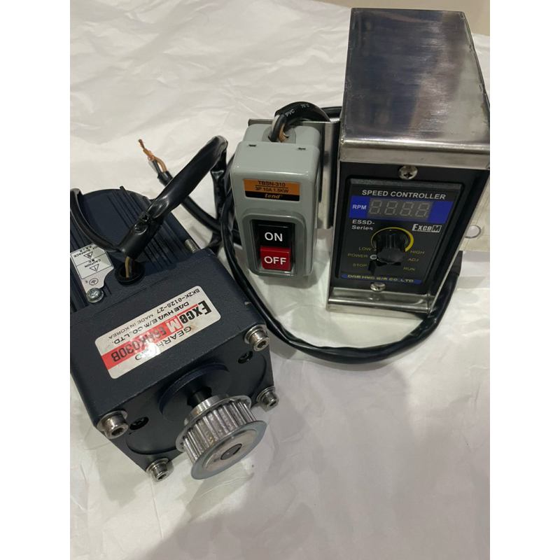 มอเตอร์เกียร์ Excem 25W พร้อม กล่องควมคุมความเร็วมอเตอร์ Speed Control ...