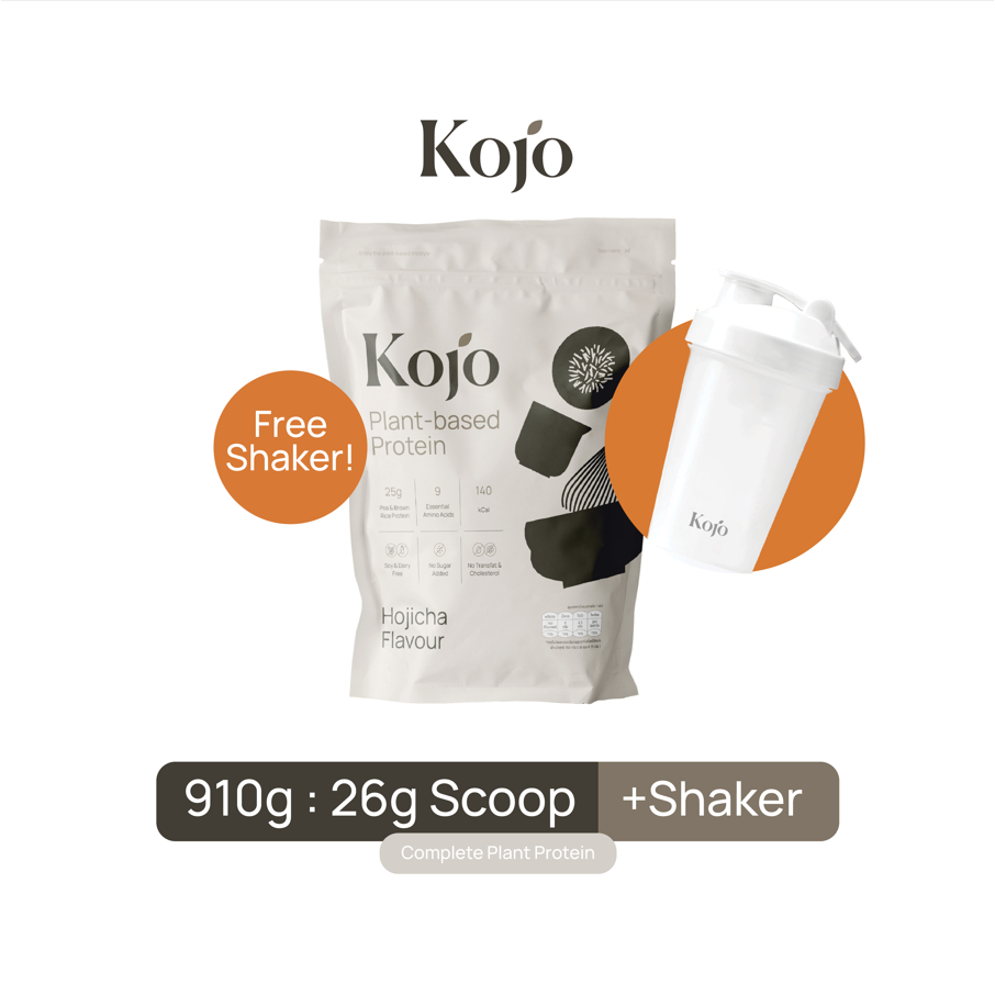 [Pre-order เฉพาะ Shaker ใส] Bag + Shaker Set: Kojo Plant Based Protein ...