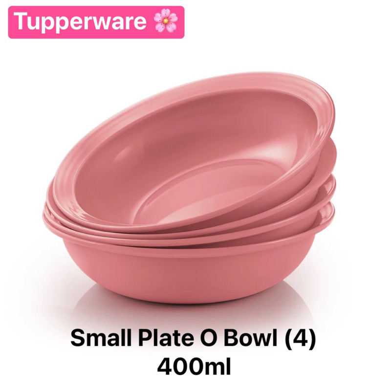 Tupperware ถ้วย/ชาม อุ่นในไมโครเวฟได้ ใช้นึ่งได้ รุ่น Small Plate O ...