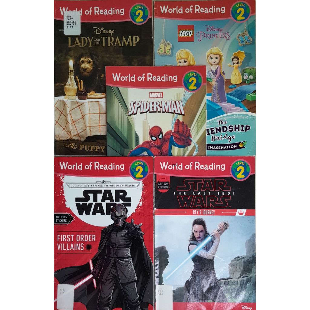 World of Reading Level 2 หนังสือมือสอง ปกอ่อน นิทาน | Shopee Thailand