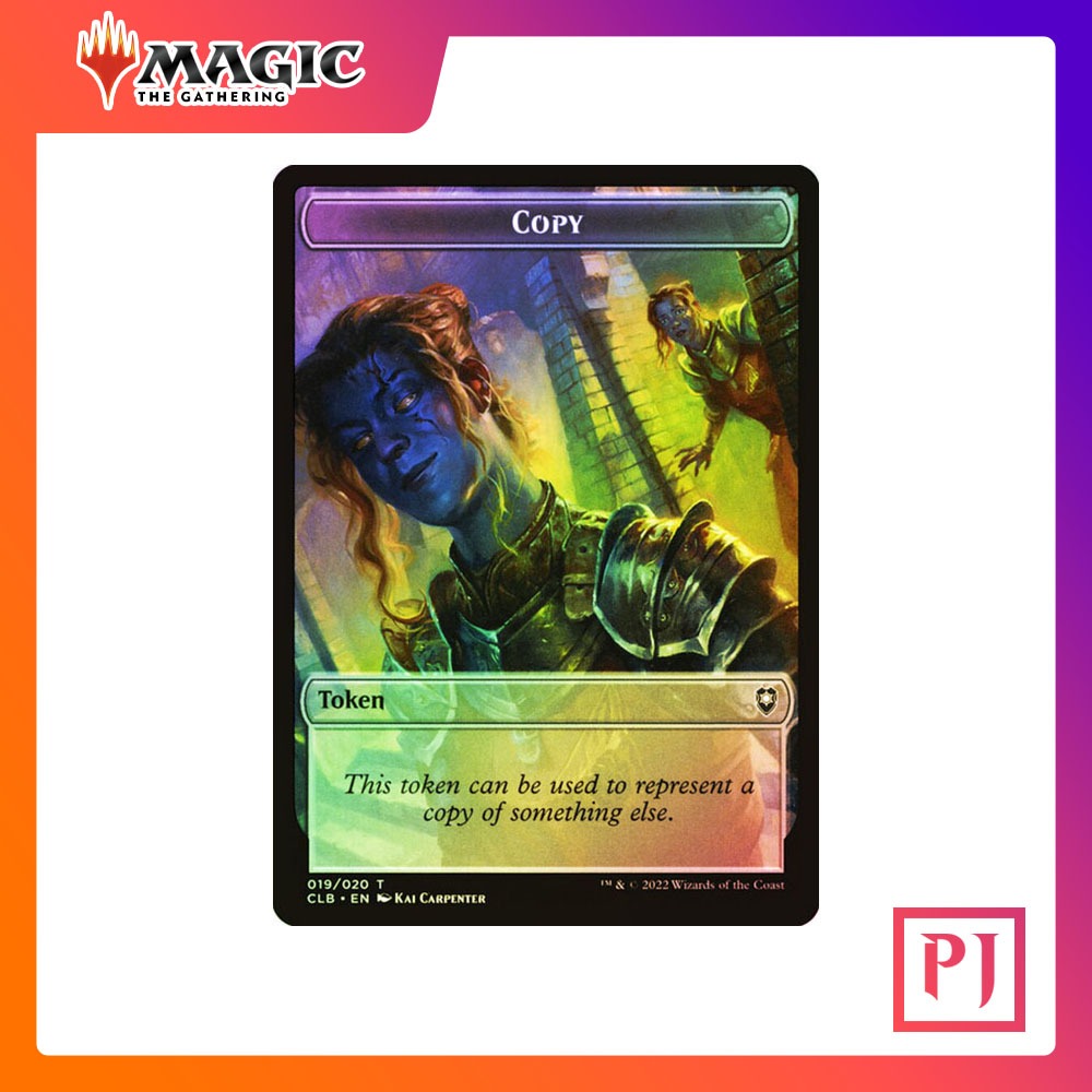 [MTG] Copy Token #019 {CLB} [TOKEN] [COMMON] [FOIL] [ENG] (การ์ดเมจิค ...