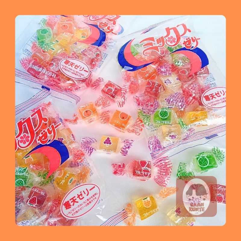 พร้อมส่ง kinjo jelly ขนาดใหม่ เยลลี่กินเปลือก 190 กรัมมี 14 ชิ้น เยลลี่ ...
