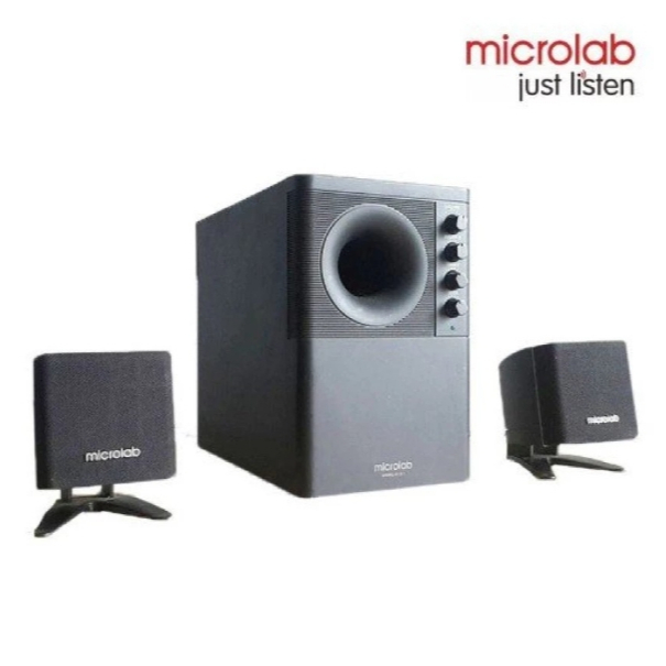 Microlab X2 / 2.1 BT Bluetooth Speaker 2.1 ลำโพงบลูทูธ สำหรับคอมพิวเตอร์ 2.1 ริมแดง | Shopee ...