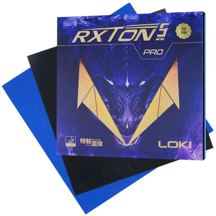 ยางปิงปอง Loki Rxton 5 Pro ฟองน้ำพรุน หน้ายางจิกลูกดี ตีสไตล์ยางยุโรป ...