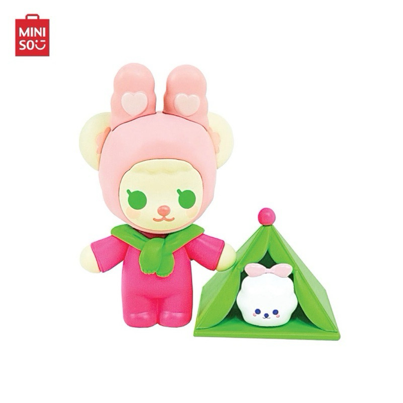 พร้อมส่ง MINISO กล่องสุ่มโมเดล Wonteddy Flora Outing Series Figure ...