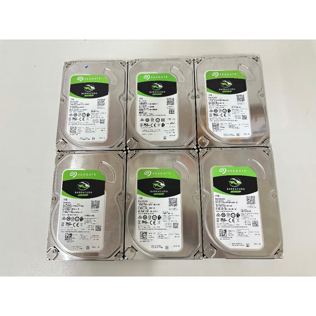 1TB 3.5" SEAGATE Barracuda HDD - 7200RPM SATA3 ปี 2018 | Shopee Thailand