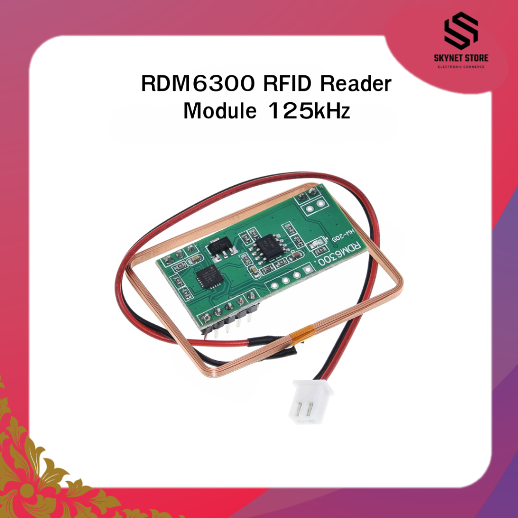 RDM6300 RFID Reader Module 125kHz | Shopee Thailand