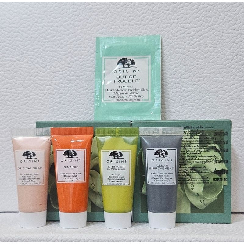 Origins Mask 15 ml x4 +3ml = set 5 ชิ้น ฉลากไทย | Shopee Thailand