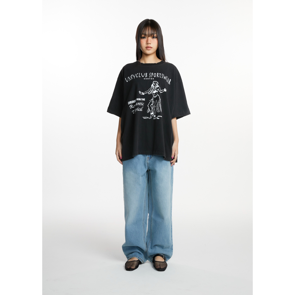 UXRYCLUB HAWAII OVERSIZE TEE | Shopee Thailand