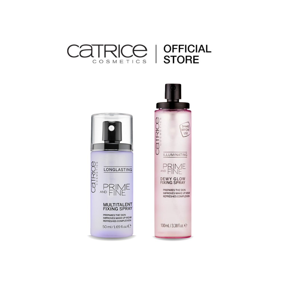 Catrice คาทริซ Prime And Fine Fixing Spray สเปรย์ล็อคเมคอัพ | Shopee ...