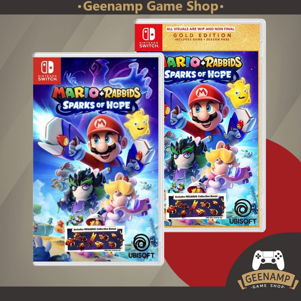 (คูปองShopeeลด20%) NSW [มือ1] MARIO + RABBIDS SPARKS OF HOPE (ASIA)(EN ...