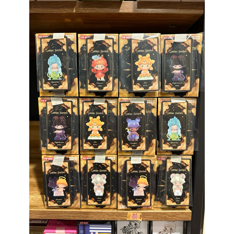 พร้อมส่งแบบเช็คการ์ด Dimoo World Zodiac series | Shopee Thailand