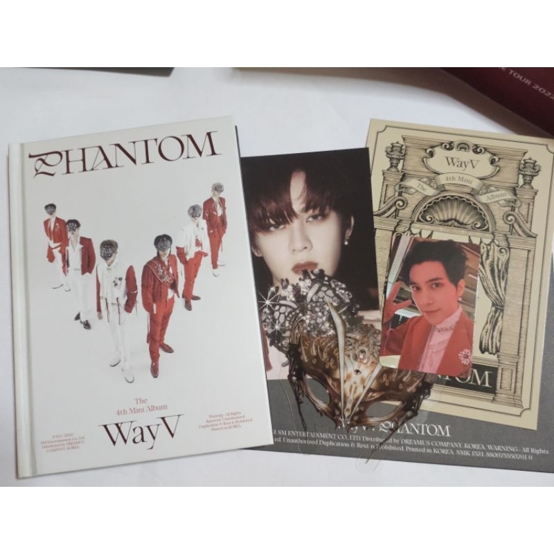 WAYV PHANTOM 4th Mini Album ( OPERA Ver. ) แกะแล้ว สภาพดี การ์ด HENDERY ...