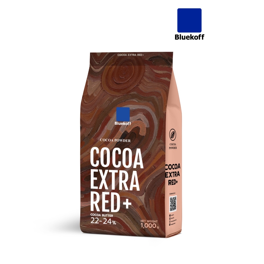 ผงโกโก้ เกรดพรีเมี่ยม Cocoa Extra Red Plus + (บรรจุ 1,000กรัม) | Shopee ...
