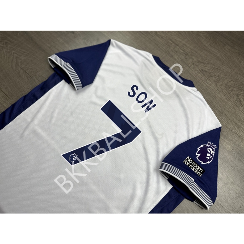 เสื้อฟุตบอล สเปอร์ส Home เหย้า 2024/25 อาร์ม EPL เบอร์ชื่อ 7 SON 10 MADDISON | Shopee Thailand