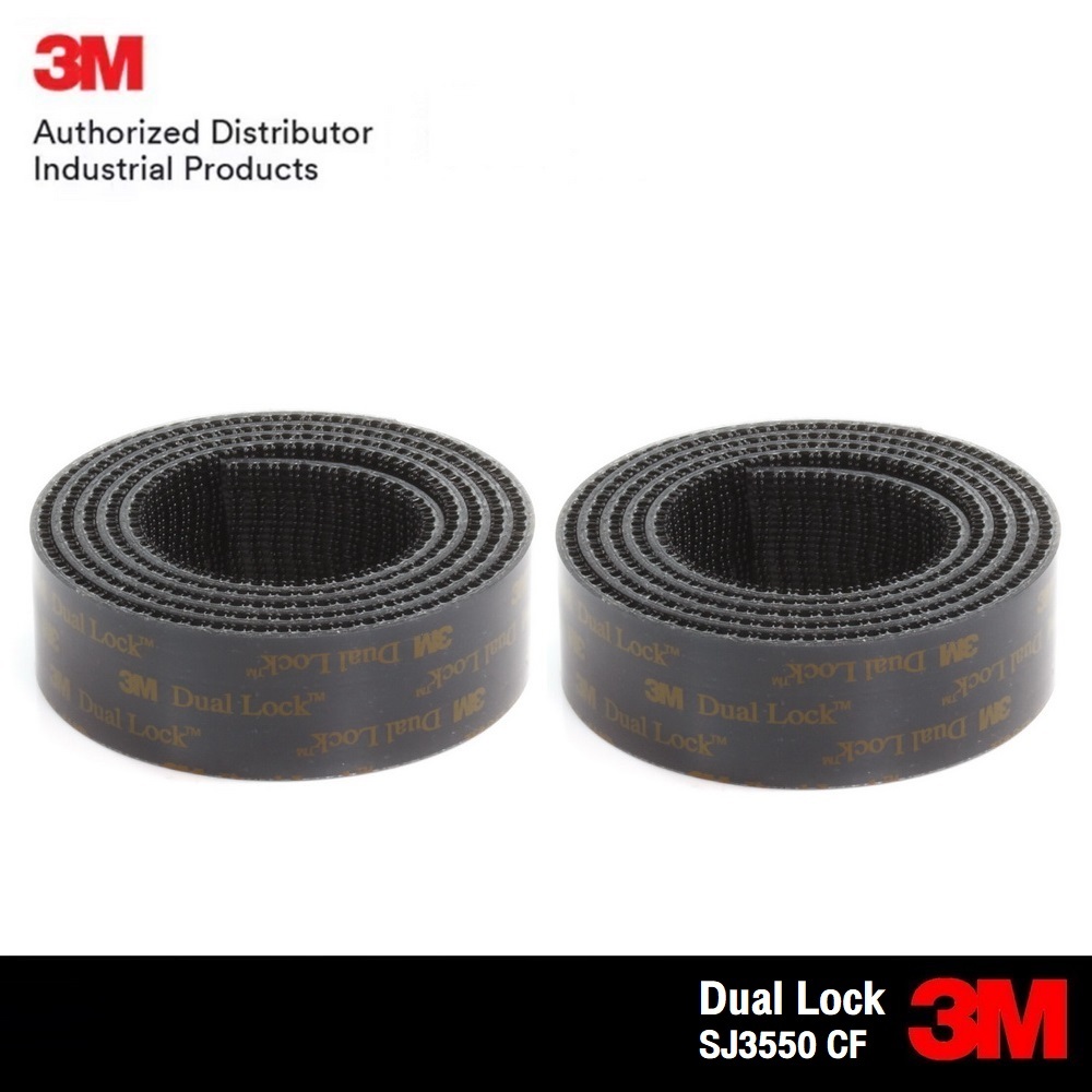 3M SJ3550 CF SJ3560 1นิ้วx4ฟุต (2เส้น) เทปตีนตุ๊กแก หลังกาวอะคริลิค ...