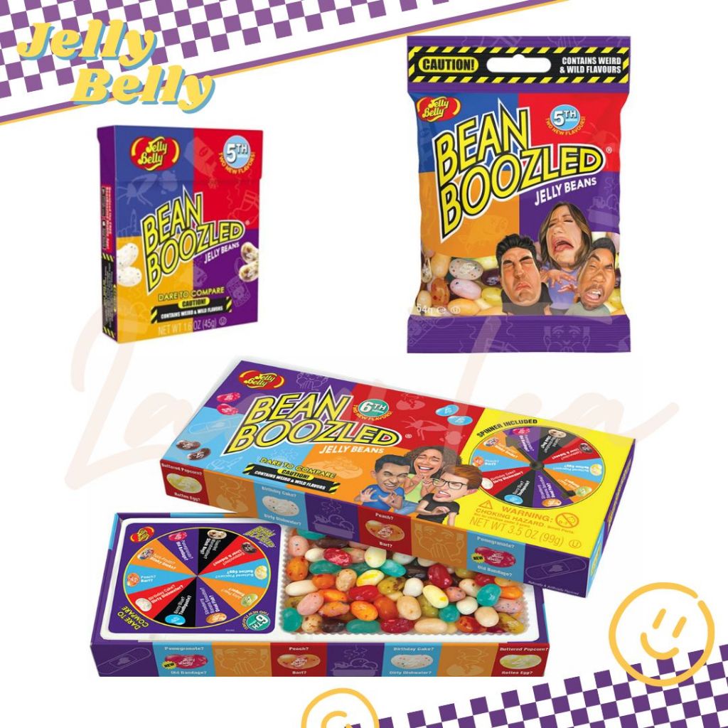 Jelly Belly Bean Boozled ลูกอมรสประหลาด มี 3 ขนาด(วันหมดอายุใน ...
