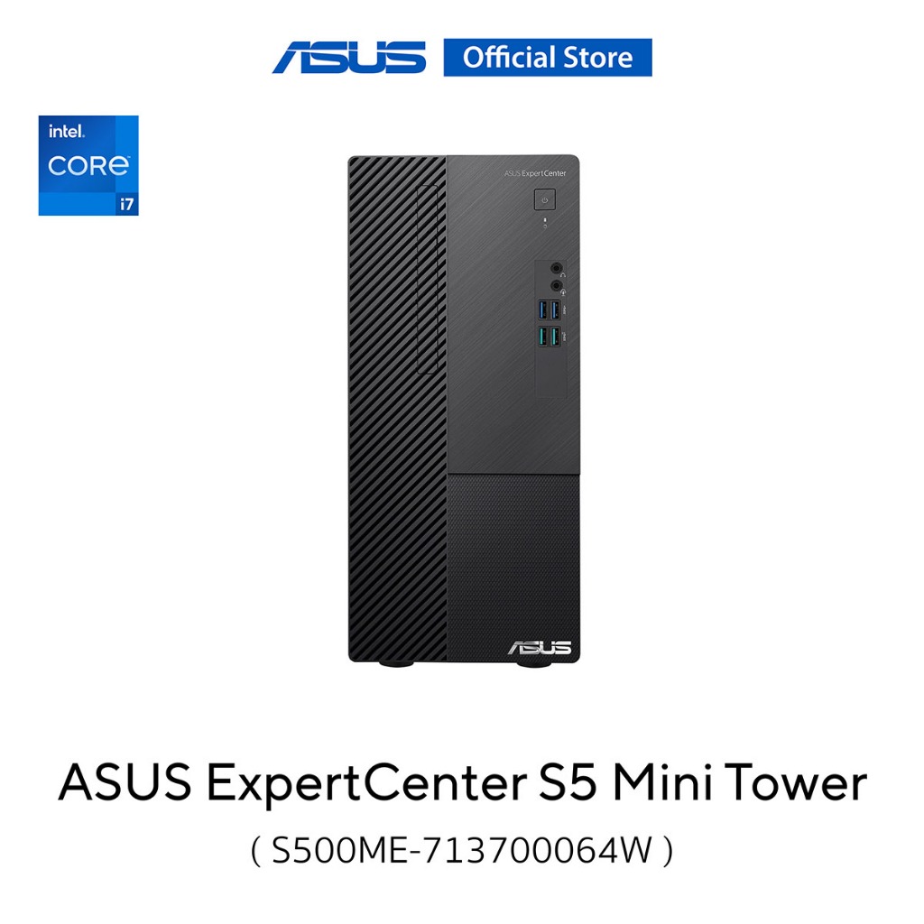 ASUS ExpertCenter S5 Mini Tower (S500ME-713700064W) i7-13700, 8GB DDR4 ...