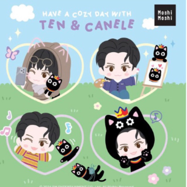 Moshimoshi X Ten & Canele Collection พร้อมส่ง ใช้โค๊ดลดได้ค่ะ | Shopee ...