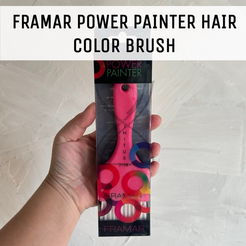 (พร้อมส่ง/ของแท้ถูกที่สุด) FRAMAR Power Painter Hair Color Brush - 2 ...