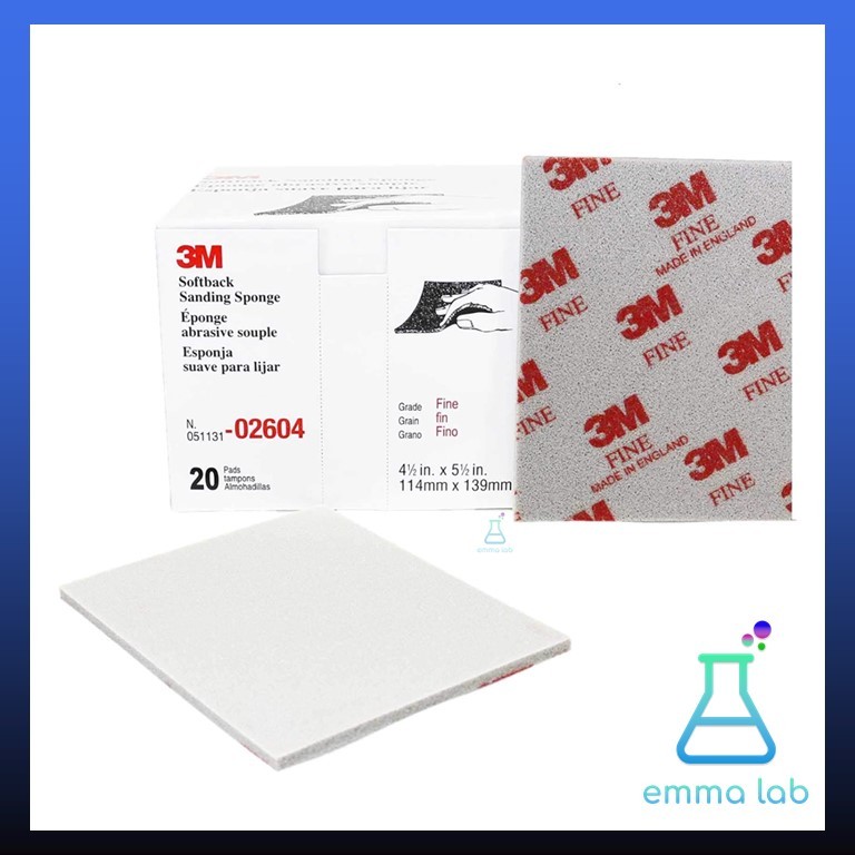 กระดาษทรายฟองน้ำ 3M SUPERFINE ULTRAFINE MICROFINE | Shopee Thailand