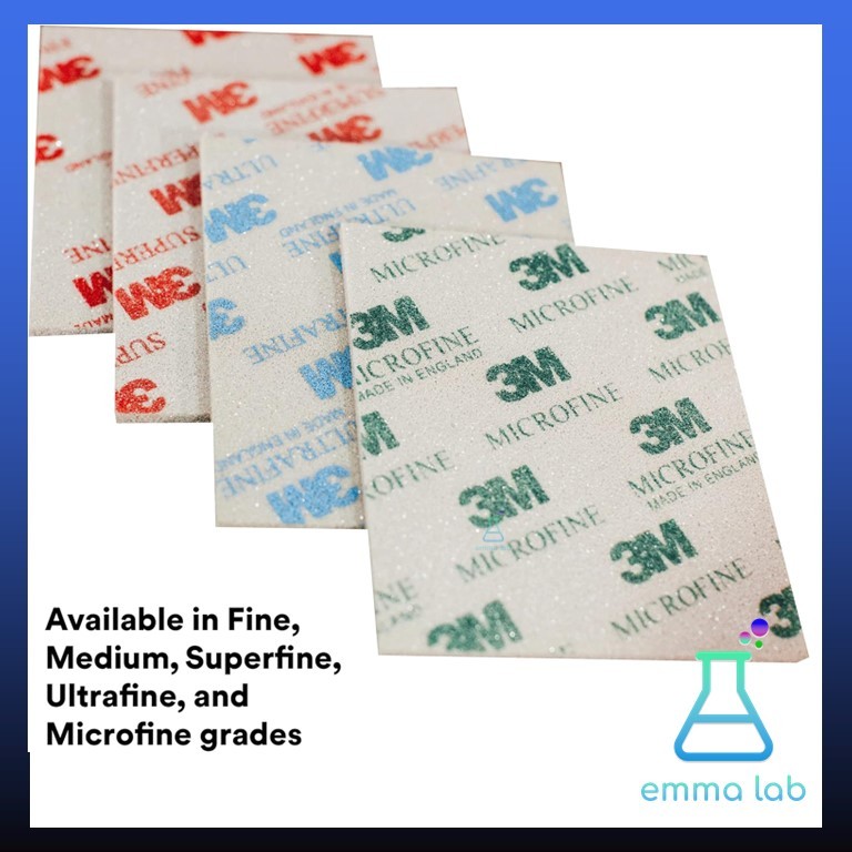 กระดาษทรายฟองน้ำ 3M SUPERFINE ULTRAFINE MICROFINE | Shopee Thailand