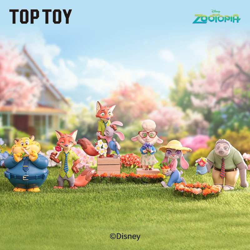📍พรีออเดอร์📍[ยกเซต] TOPTOY Disney ZOOTOPIA Flower World Series Blind Box | Shopee Thailand