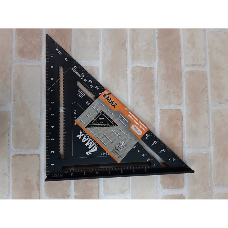 IMAX ฉากวัดไม้สามเหลี่ยม IMAX SPEED SQUARE 12" วัสดุอลูมิเนียมอย่างดี ...