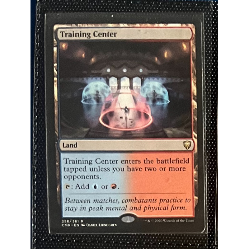การ์ด MTG Training Center Land EDH Magic the Gathering รุ่น CMR สภาพ Ex ...