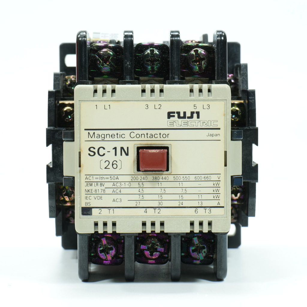 SC-1N Fuji Electric MAGNETIC CONTACTORS Fuji Electric แมกเนติกคอนแทกเต ...