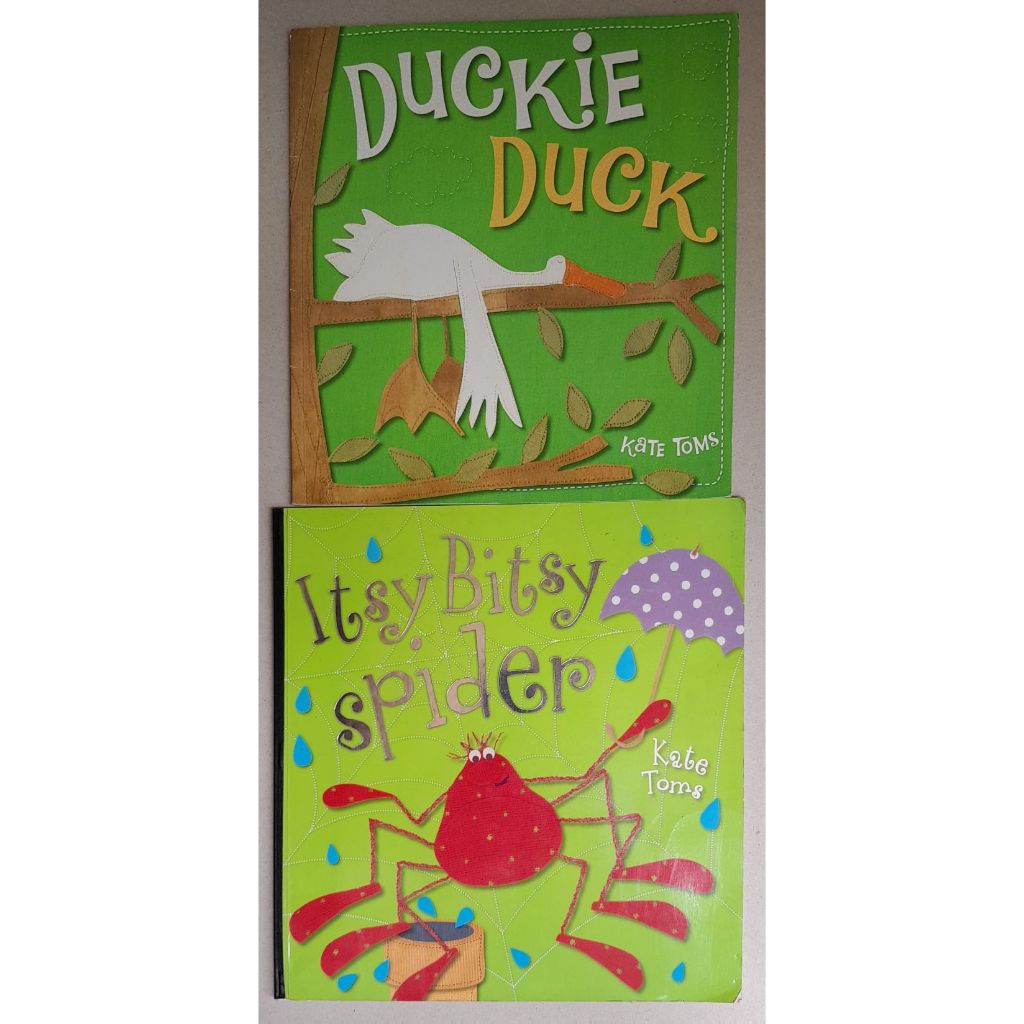 p41 Duckie duck, Itsy bitsy spider by Kate Toms Picture Book หนังสือมือ ...