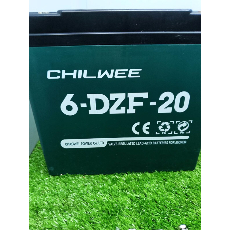 CHILWEE 1 กล่อง แบตเตอรี่สอ2 ล้อ ไฟฟ้า เหลือ 3 ล้อ ไฟฟ้า รุ่น CHILWEE 6 ...