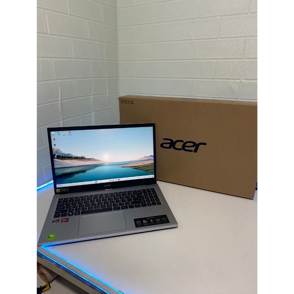 โน๊ตบุ๊ค ทำงาน อุปกรณ์ครบเจนล่าสุด Acer aspire a315-24p-r6sk มือสองสภาพ ...