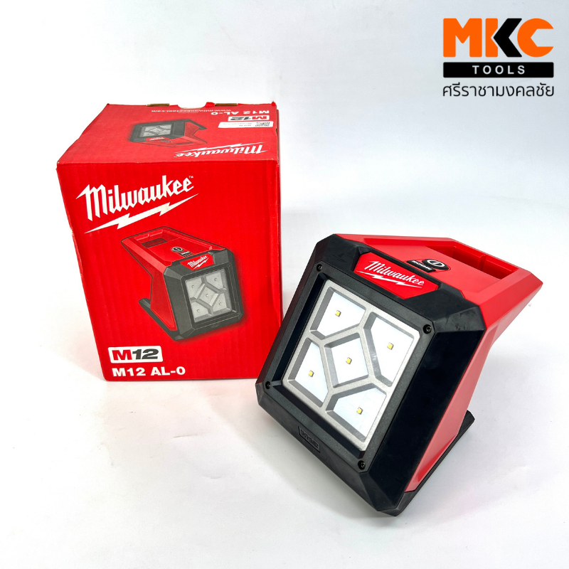 ไฟส่องพื้นที่ 12V พร้อมฐานแม่เหล็ก M12 AL-0 (เฉพาะเครื่อง) MILWAUKEE ...