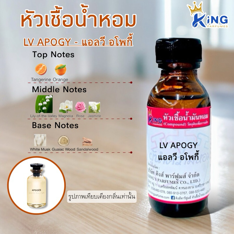 หัวเชื้อน้ำหอม 30-100ml.กลิ่นLV APOGY แอลวี อโพกี้ | Shopee Thailand