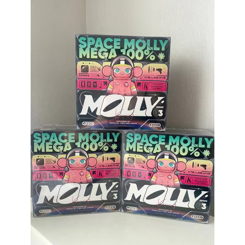 Space Molly V.3 พร้อมส่งจากไทย/ยกBox POPMART Space Molly V.3 พร้อมส่ง ...