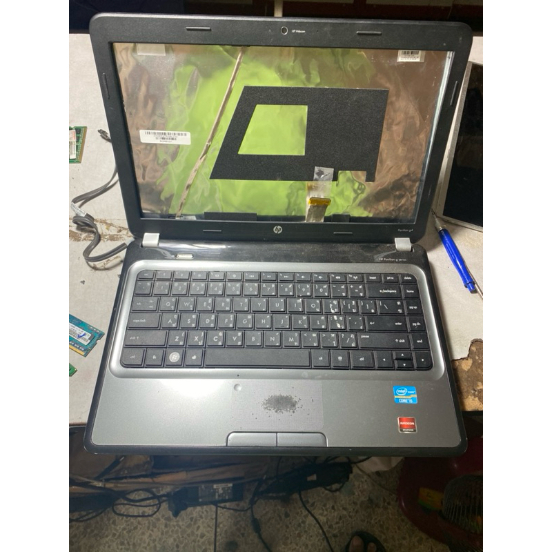 Notebook HP G4 i5 +การ์ดจอแยก มือสอง - อ่านก่อน เหมาะกับช่าง เอาไปเป็น ...