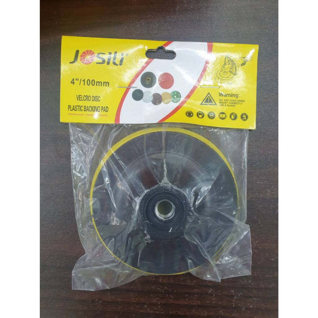 แป้นจับกระดาษทรายกลมตีนตุ๊กแก 4 นิ้ว JOSILI | Shopee Thailand