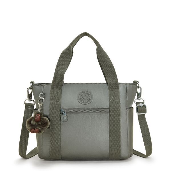 กระเป๋า Kipling รุ่น JAYLA S สี Moon Grey Met | Shopee Thailand
