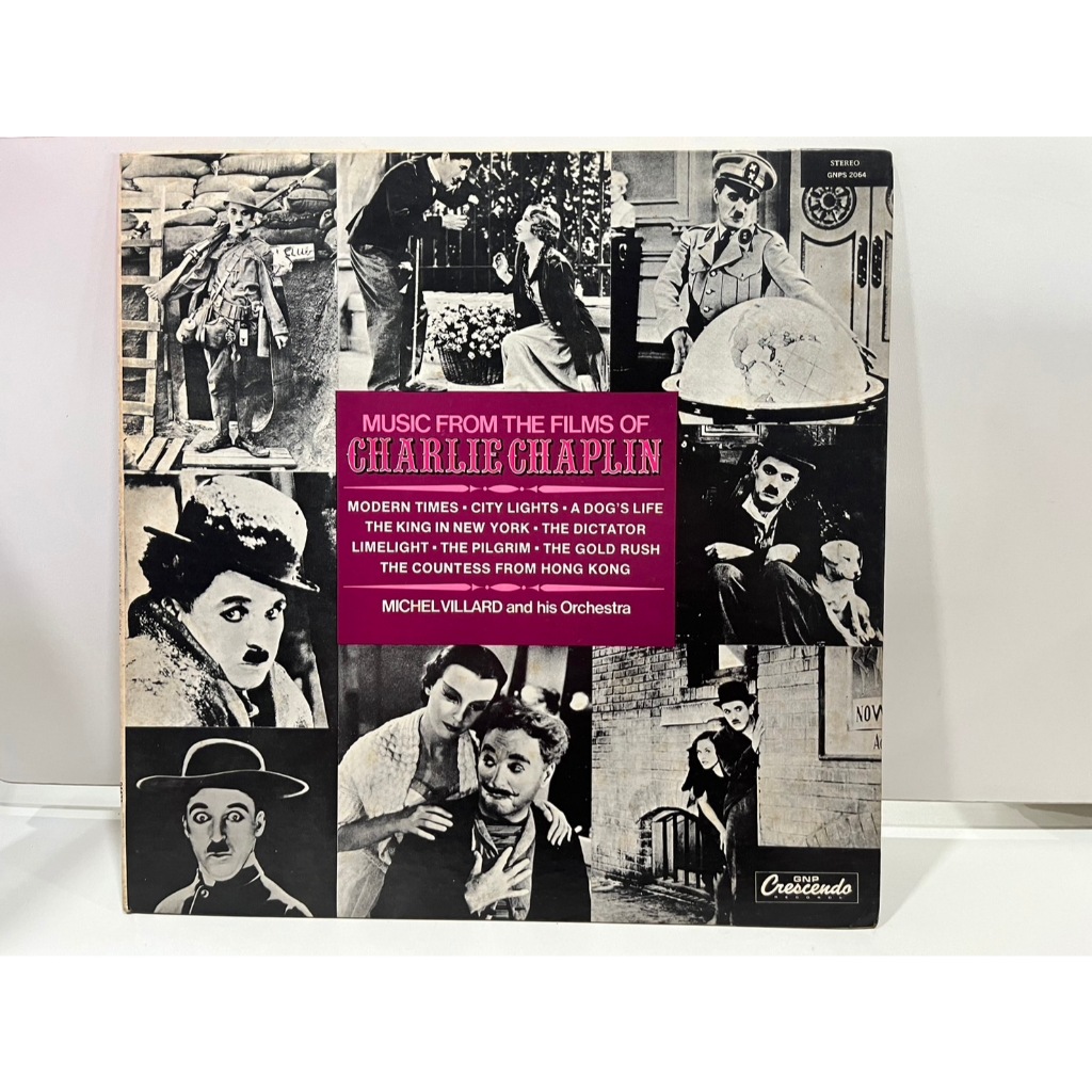 1LP Vinyl Records แผ่นเสียงไวนิลCharlie Chaplin - Michel Villard ...