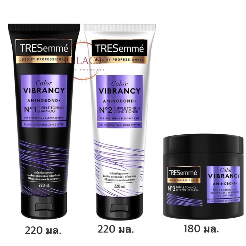 Tresemme Color Radiance & Repair For Bleached Hair Shampoo /Conditioner ...