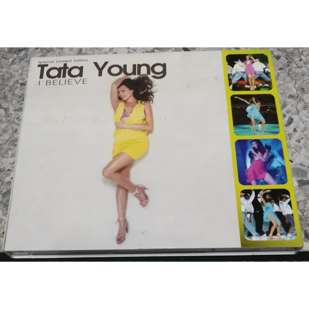CD+VCD เพลง Tata Young (ทาทายัง) อัลบั้ม I Believe (Special Limited Edition) | Shopee Thailand