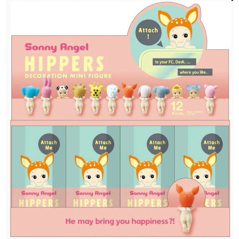 พร้อมส่ง🔥🚗 🇹🇭 ยกbox Sonny Angel Hippers คอลสัตว์&แมว🐷🐰แท้100% เกาะทรศ ...