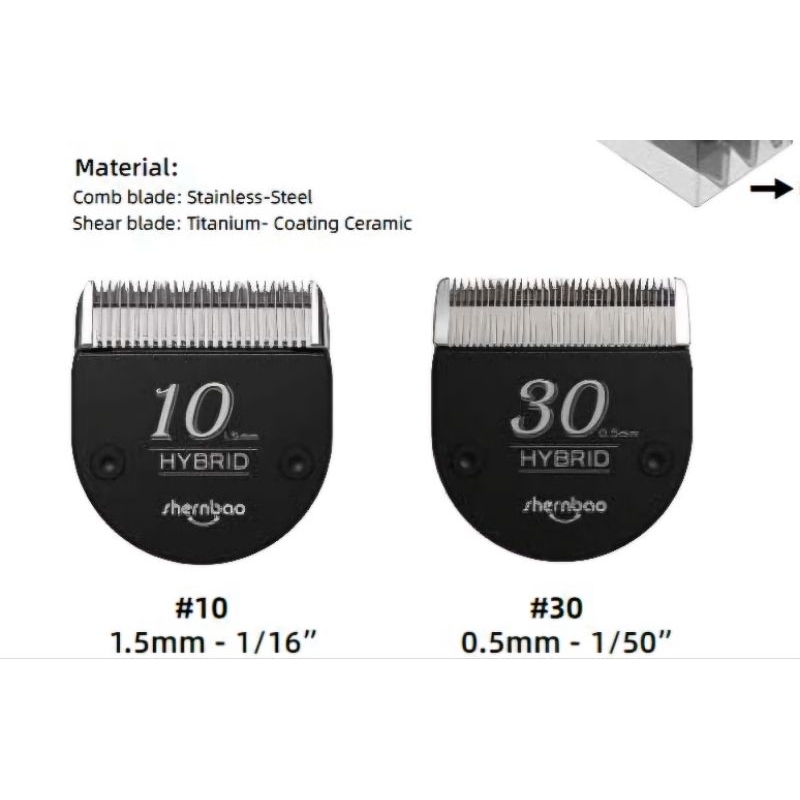 Shernbao Hybrid blade #10, #30 | Shopee Thailand