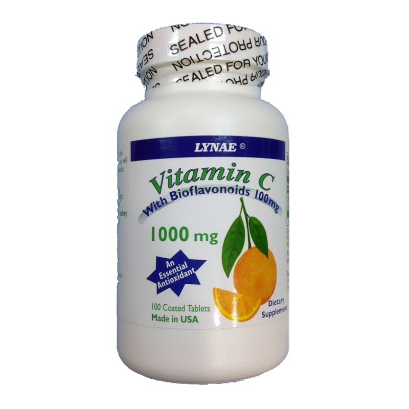 Lynae Vitamin C 1000 mg with bioflavonoids ไลเน่วิตามินซี 1000 ...