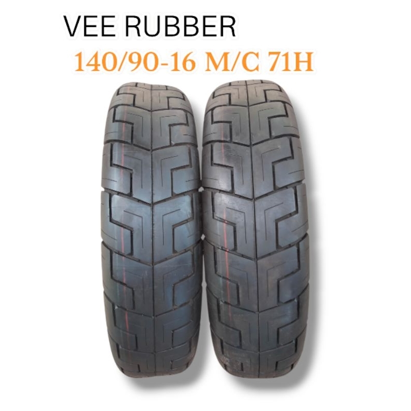 ยางนอก VEE RUBBER 140/90-16 M/C 71H ยางใหม่ค้างสต๊อก ปี2021 มือ1ยังไม่ ...
