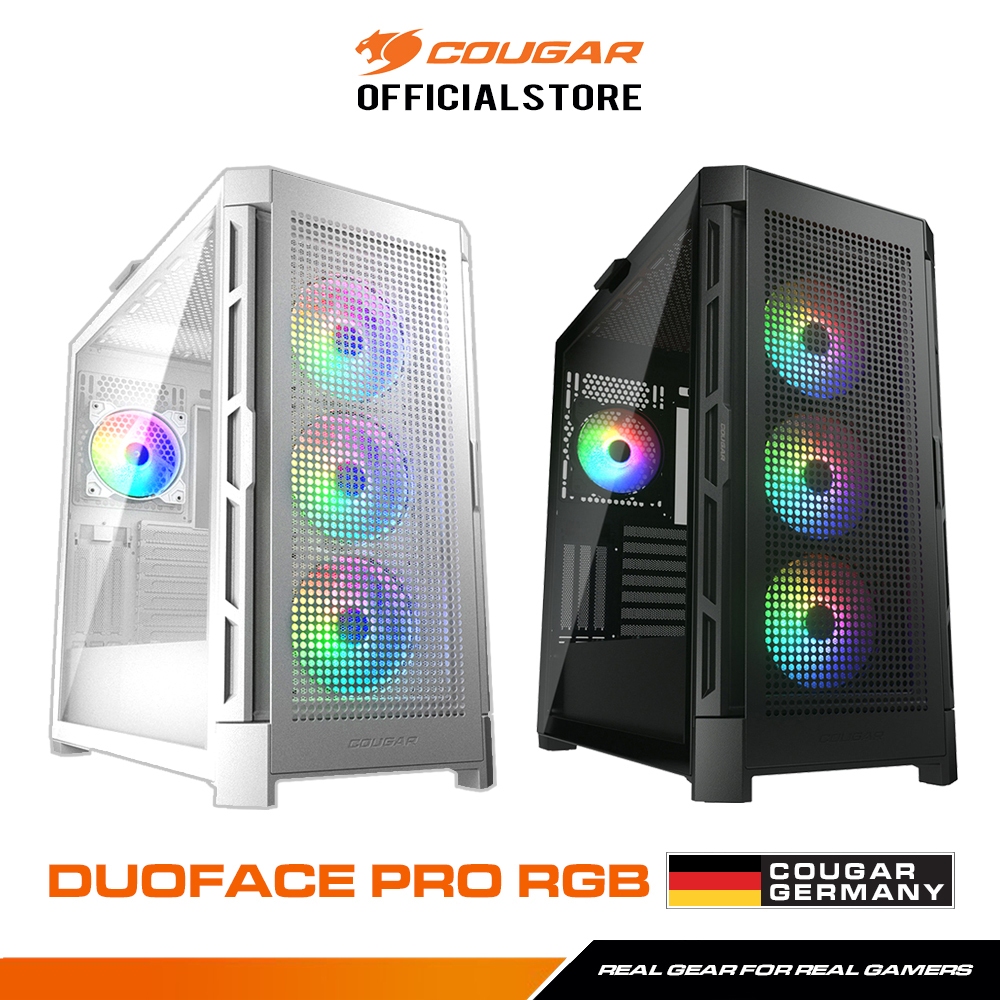 เคสคอมพิวเตอร์ COUGAR - PC CASE E-ATX DUOFACE PRO RGB // DUOFACE PRO ...